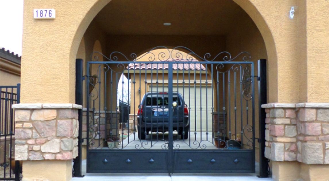 Guide To Different Types Of Driveway Gates - Artistic Iron Works